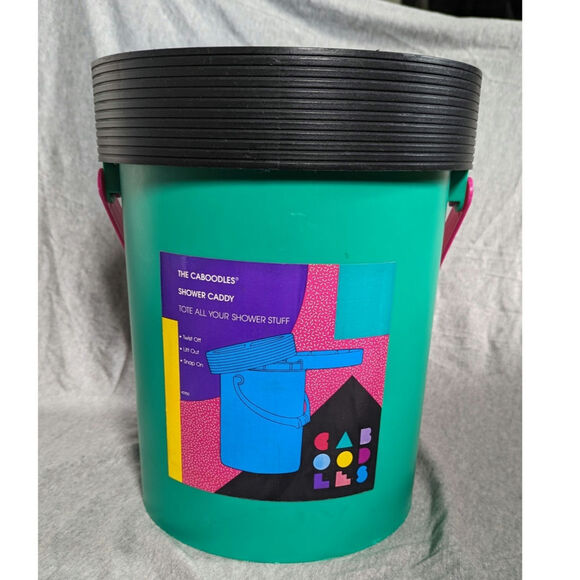 Caboodles | Other | Vintage 98s 1990s Caboodles Shower Caddy Bucket W ...